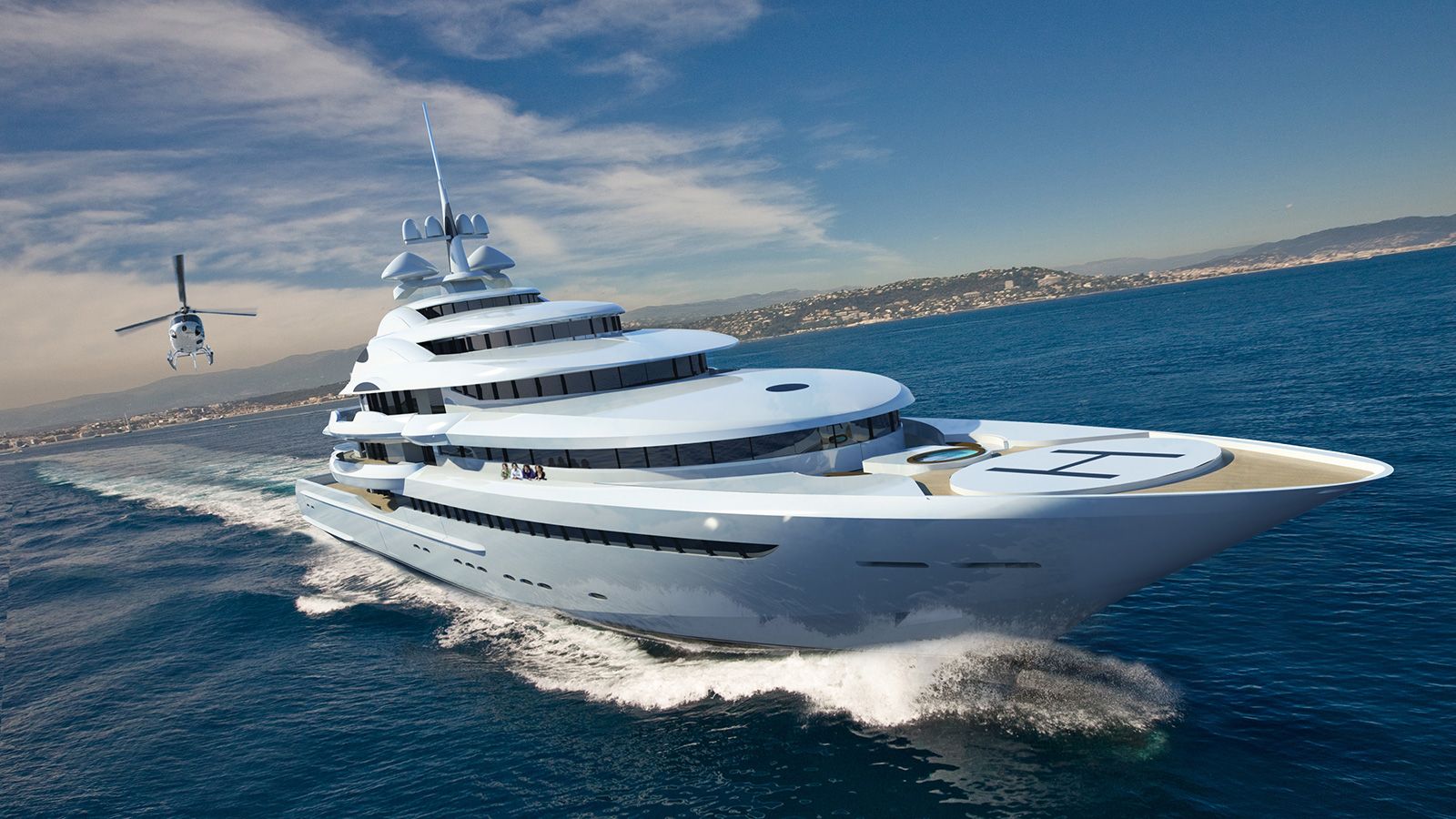 YPI teams up with H2 Yacht Design for Project Raptor concept